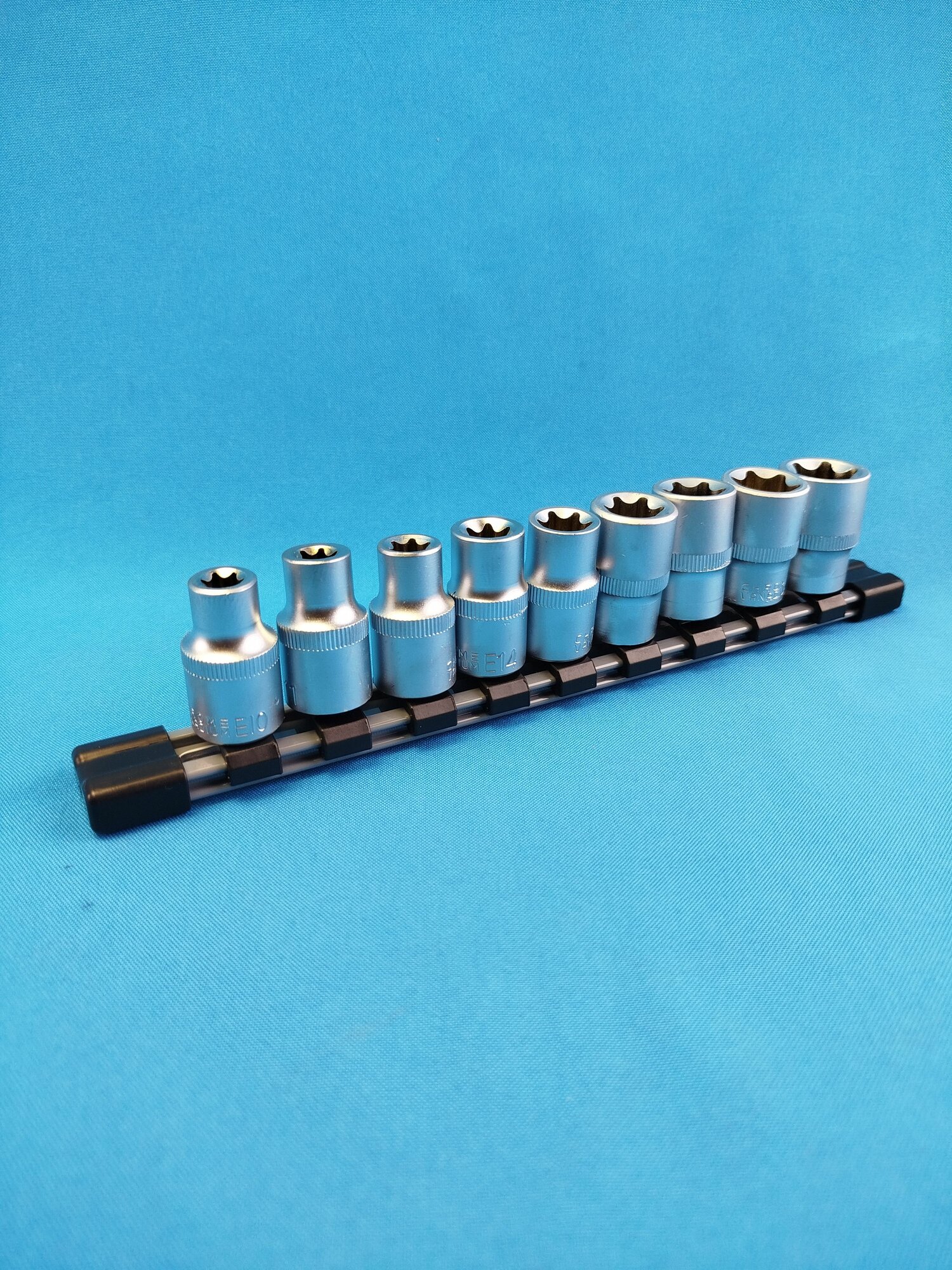 Набор звездочек "сервис-ключ" 9 предметов 1/2, Е10-Е24