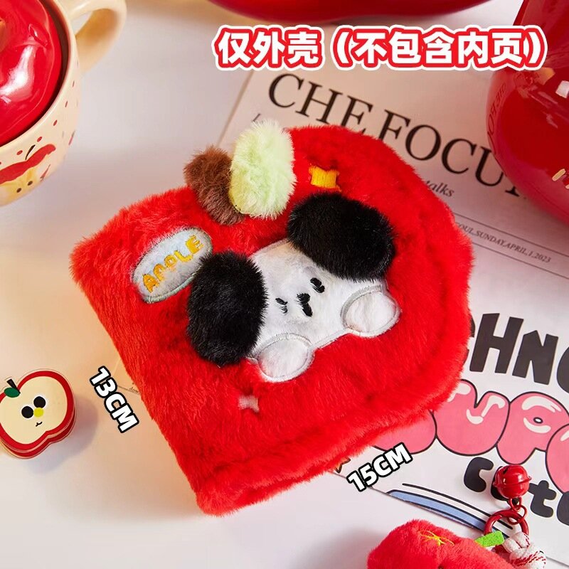 Милый плюшевый щенок-яблоко, одно квадратное карточное альбомное хранилище, высокая эстетика, хранилище для 3inch фото-карточек