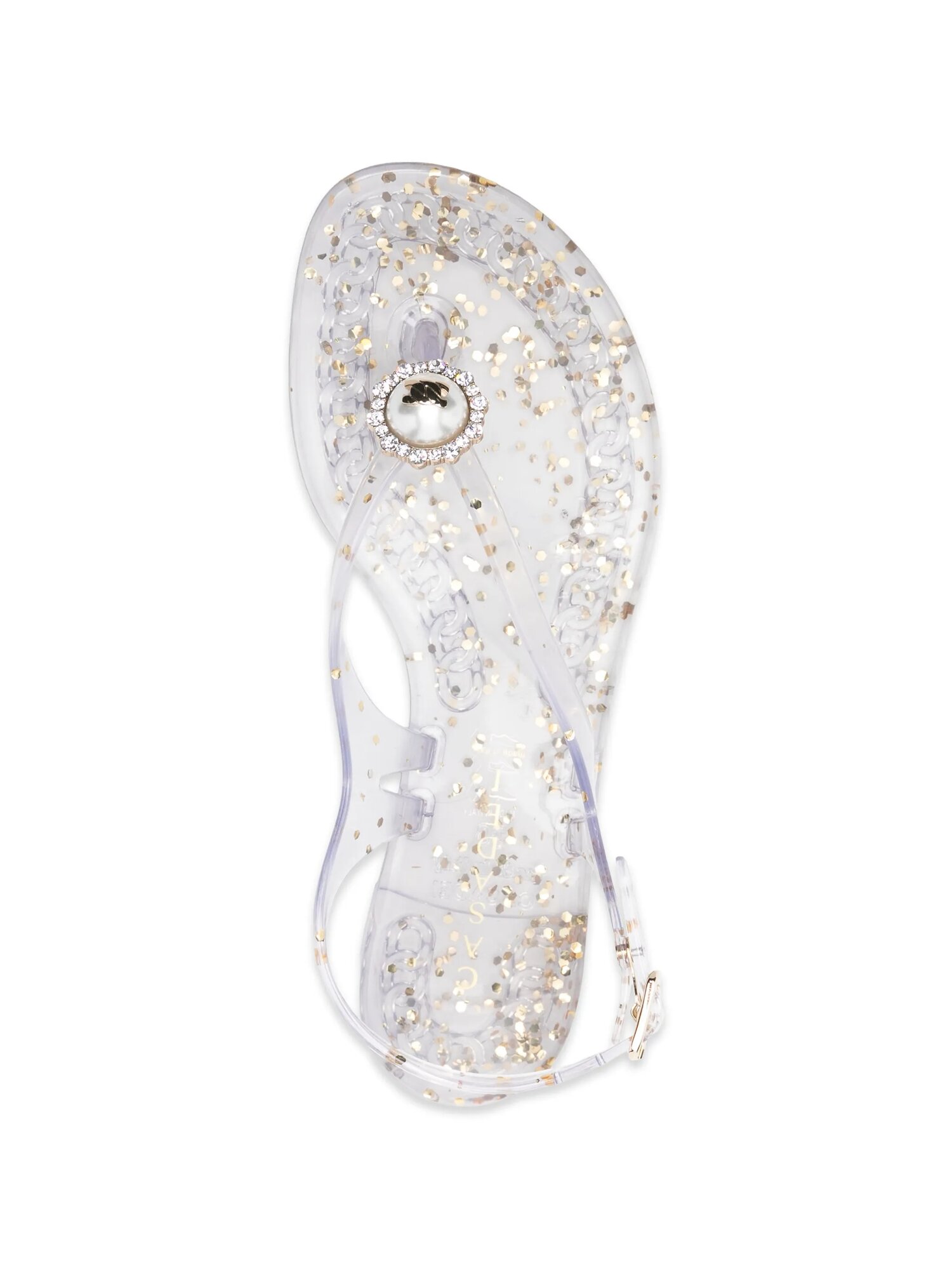 Босоножки Casadei Buckle-fastening sandals, размер 40, white — фото 1