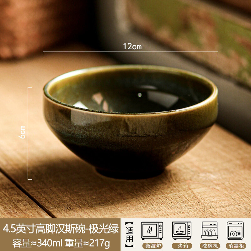 Керамическая высокая чаша для супа, маленькая чашка для овсянки, чаша для завтрака, десертная чаша, высококачественная личная чаша, рисовая чаша для дома