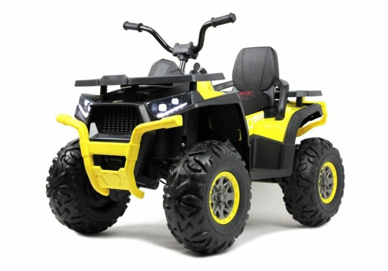Другие электромобили Rivertoys Детский электроквадроцикл H999HH жёлтый