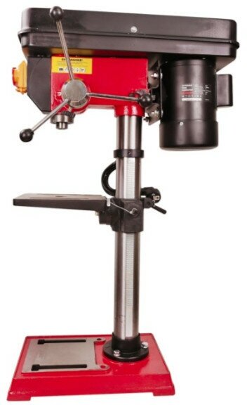Станок сверлильный NUMBER ONE NBM 550S (550Вт,580-2650об/мин,5 скорстей, ход 50мм, диам 13мм)16кг