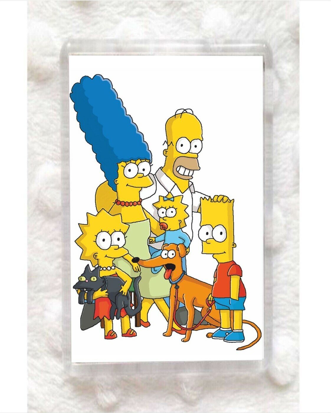 Магнит акриловый прямоугольный MIGOM с принтом "Simpsons, Симпсоны" - 12