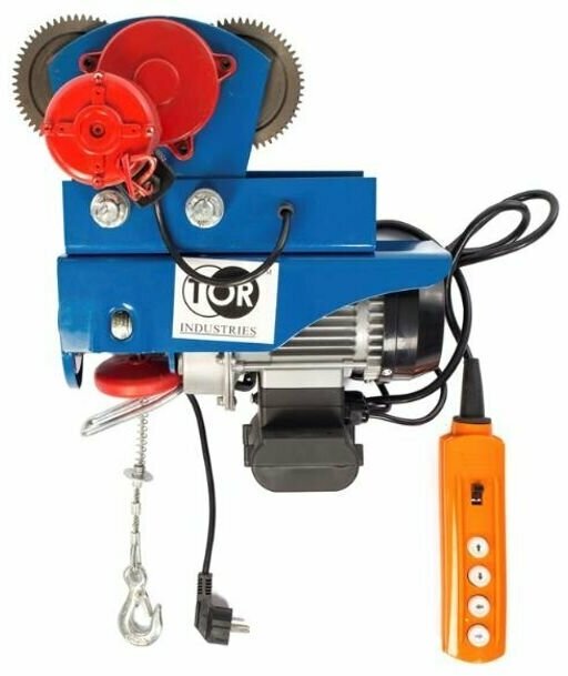 Таль электрическая с тележкой TOR PA 250/500 кг 12/6 м (серия T)