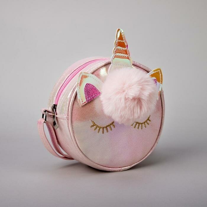 Сумка детская Волшебный единорог , цвет розовый