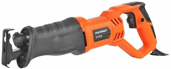 Пила сабельная сетевая PATRIOT RS 606 /710Вт, Дерево/алюминий/сталь:115/6/5, 0-2800об/мин/