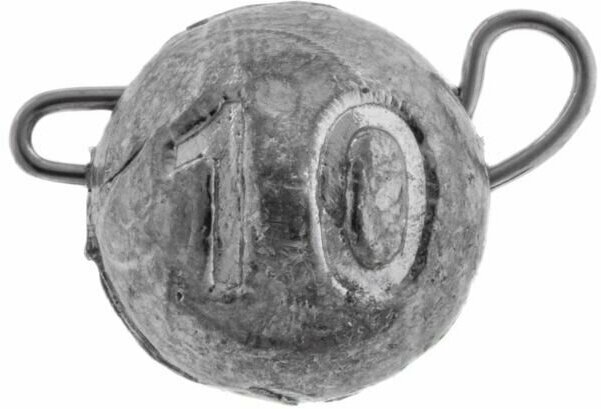 Рыболовные грузила "Catcher" Чебурашка разборный шар, для джига на судака и щуку, 10шт/упак