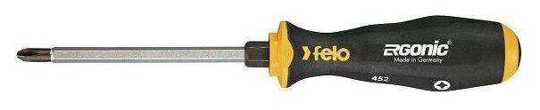 Отвертка FELO Ergonic крестовая ударная PH 1х80