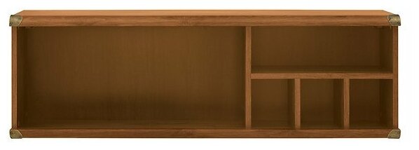 Полка Black Red White Индиана / Indiana JPOL/120 дуб саттер, 120х27х39 см