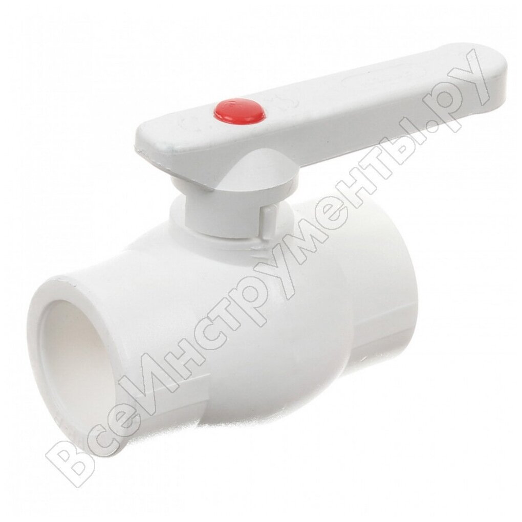 Шаровый кран VALFEX PP-R OPTIMA белый, 32 мм 10145032 007-8305