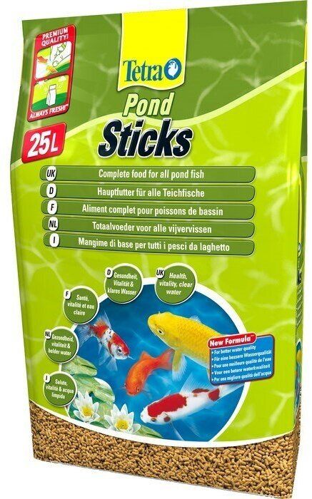 Корм для прудовых рыб Tetra Pond Sticks 25л