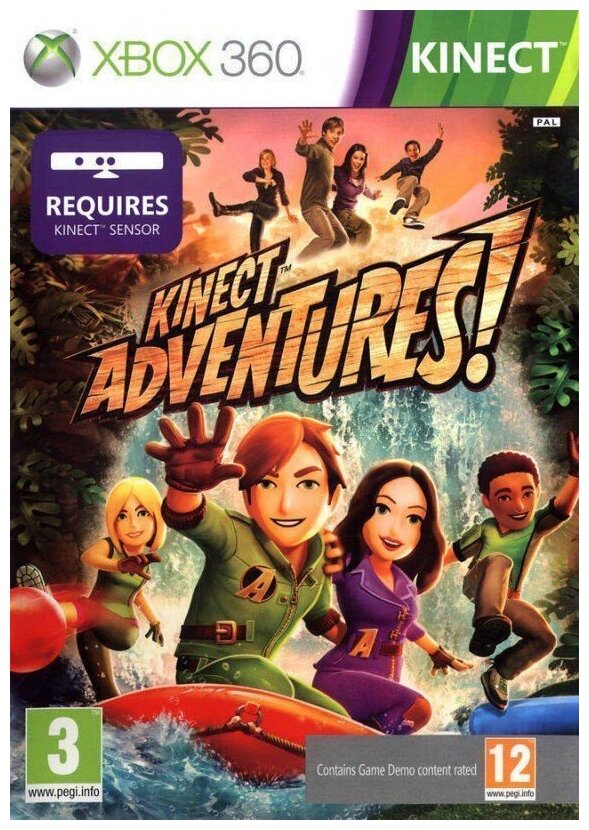 Игра для Xbox360: Kinect Adventures! (только для Kinect) (Xbox 360) Лицензионный диск