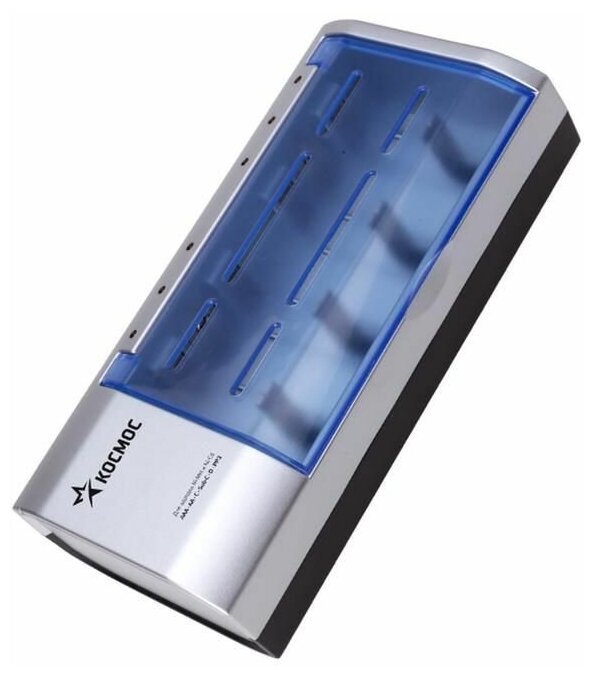 Устройство зарядное 509 (без аккум.) (1-4 АА/ААА C D 2х9V) Космос KOC509