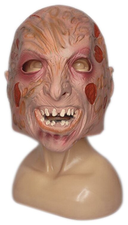 Маска латексная "Фредди Крюгер" (Цв: Бежевый )