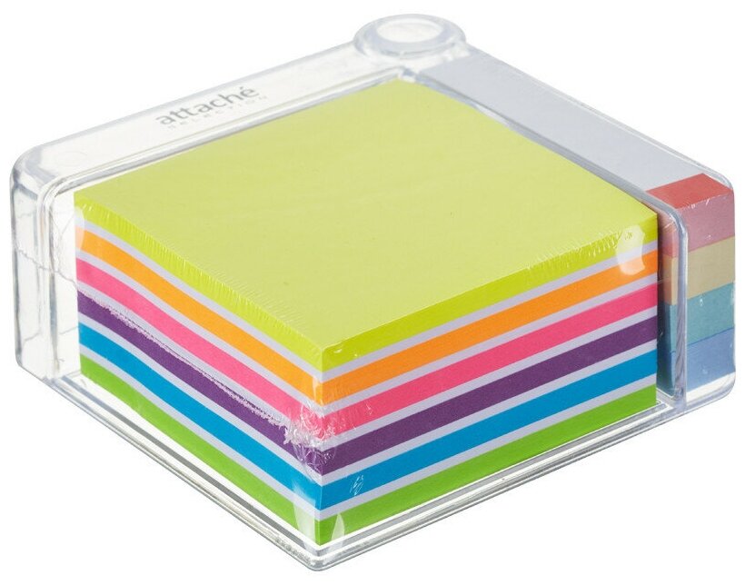 Блок-кубик Attache Selection с кл. кр. 76х76 + кл. заклад. бумажные76х14 383737