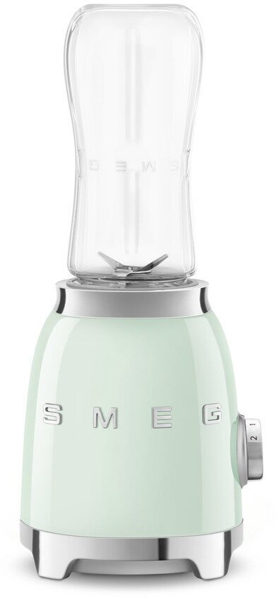 Блендер мини стационарный Smeg PBF01PGEU 300 Вт, 2 бутылки, зеленый, премиум качество