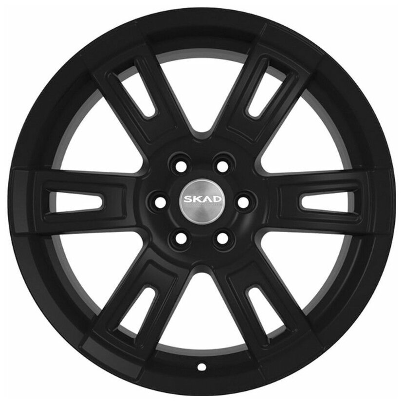 Колёсный диск СКАД Тор 8,0\R18 6*139,7 ET25 d106,2 Черный-матовый [2450030]