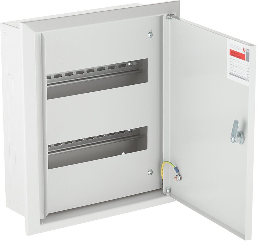 Щит распределительный встраиваемый EKF PROxima ЩРВ-24 металлический IP31 390х340х120 мм 24 модуля