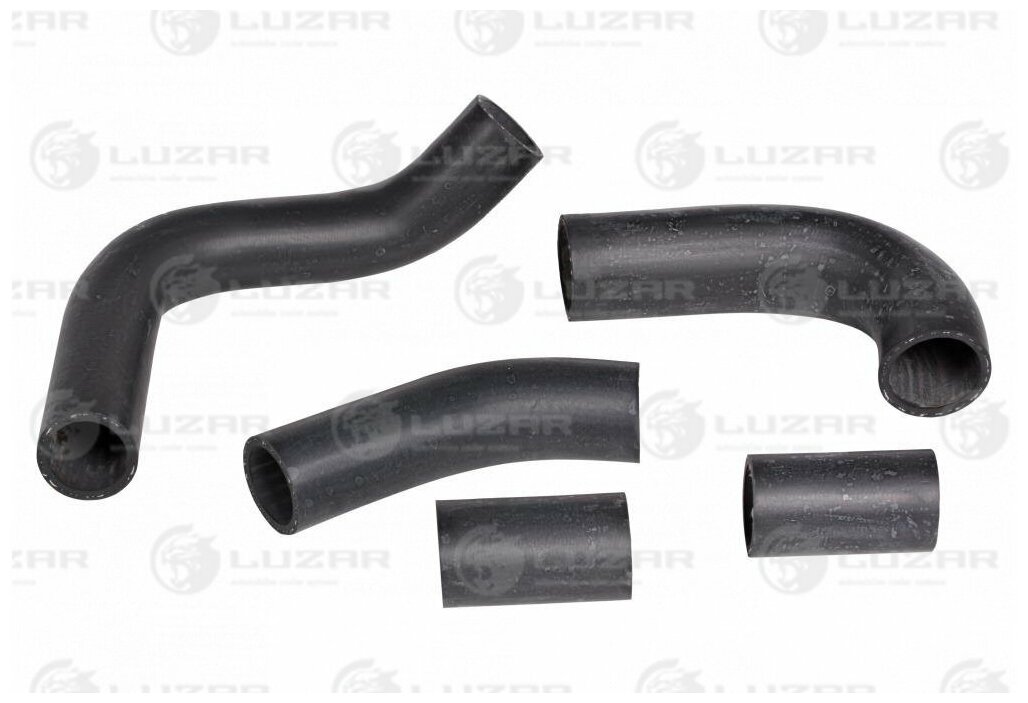 Патрубки радиатора Г-3110 двс 402 хомуты 5 шт. Luzar