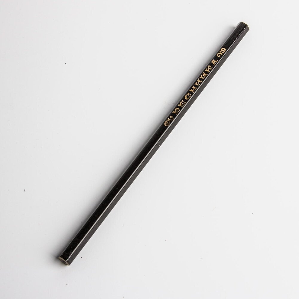 Карандаш сухой черный "ресничка"