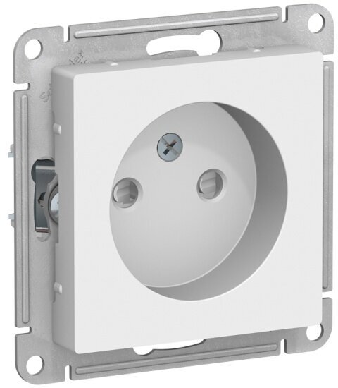 Розетка Systeme Electric (schneider Electric) SCHNEIDER ELECTRIC ATLASDESIGN 16А, механизм, белый ATN000149