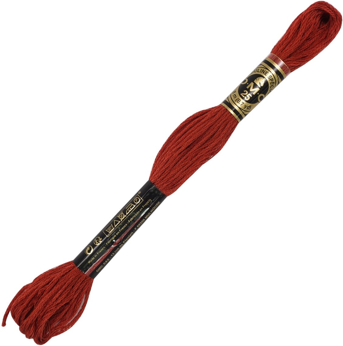 Мулине одноцветный набор DMC 117, мерсеризованный хлопок, 8 м (022), 12 шт