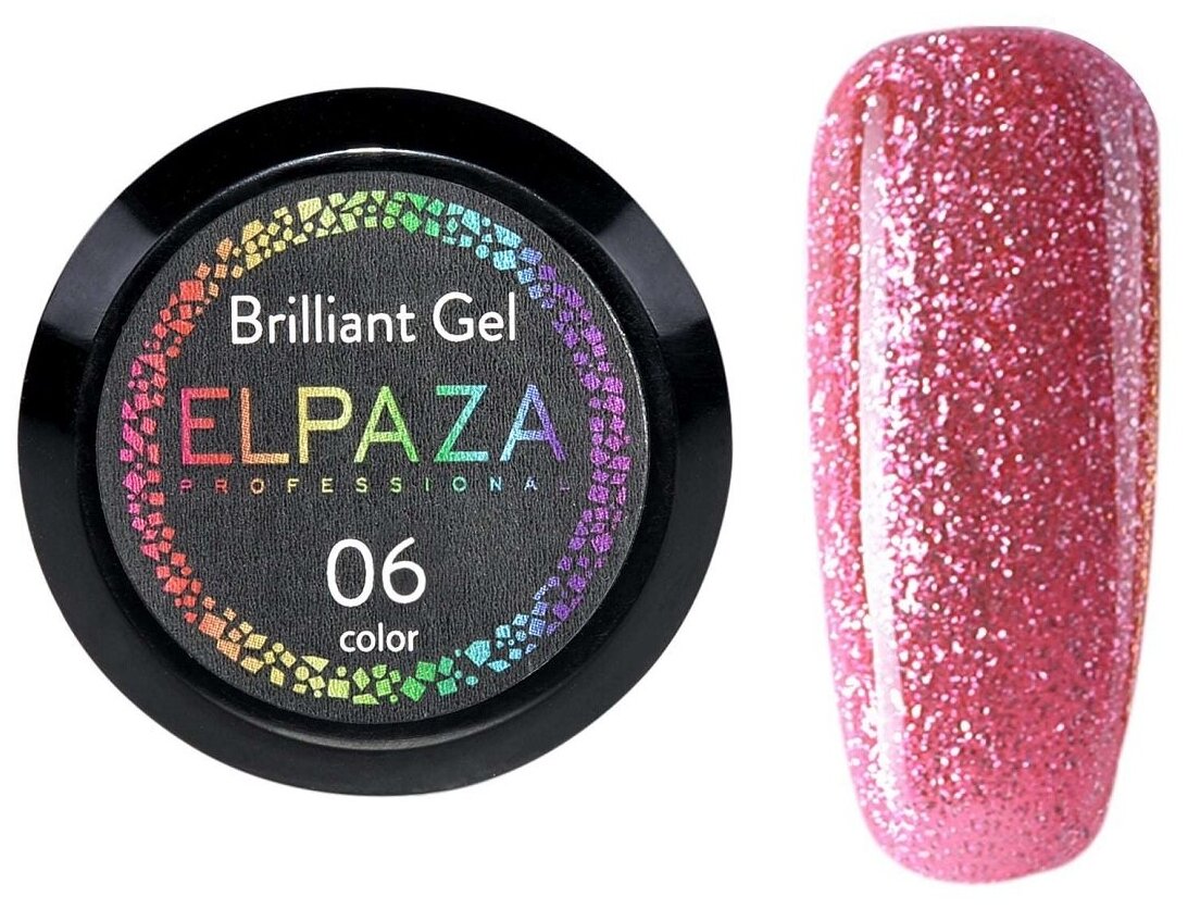 ELPAZA, Гель-лак Brilliant Gel № 06 (5 мл)