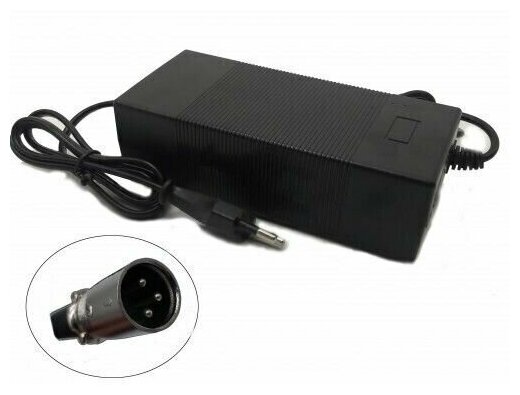 Блок питания для гироскутера 54.6V 2A (Разъем 3 pin металлический)