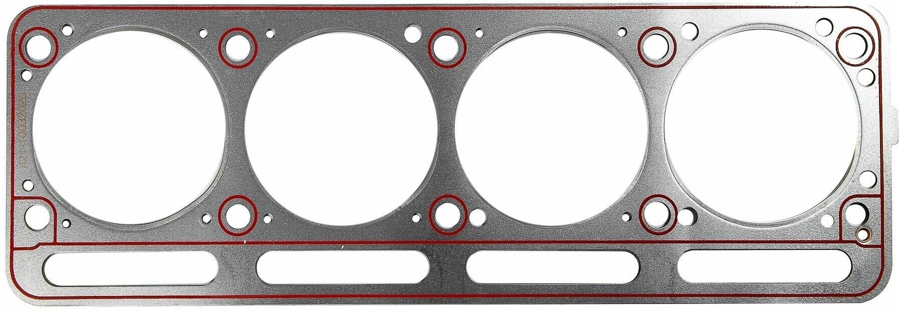 Прокладка ГБЦ УАЗ 100 л/с двигатель УМЗ-421, 4213, 4215, 4218 (металлическая) "MetalPart", 421-1003020-10