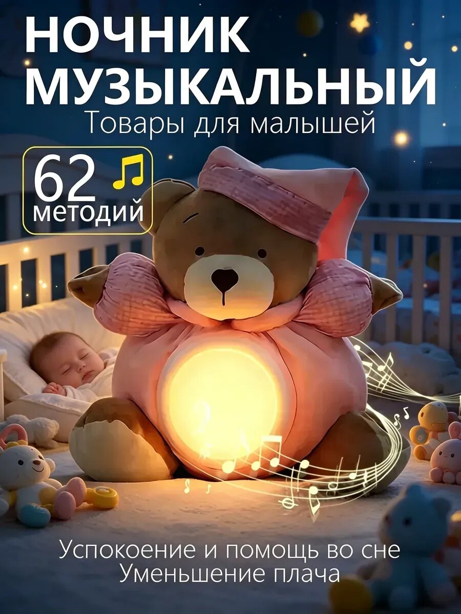 Игрушка-ночник музыкальный для детей