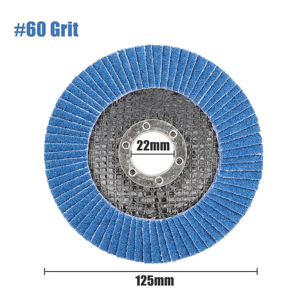 Шлифовальный диск 125 мм, #60 Grit