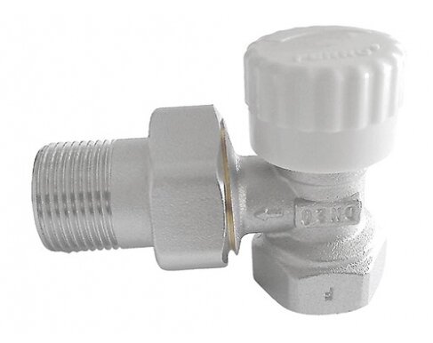 Вентиль термостатический угловой под термоголовку 3/4 STOUT