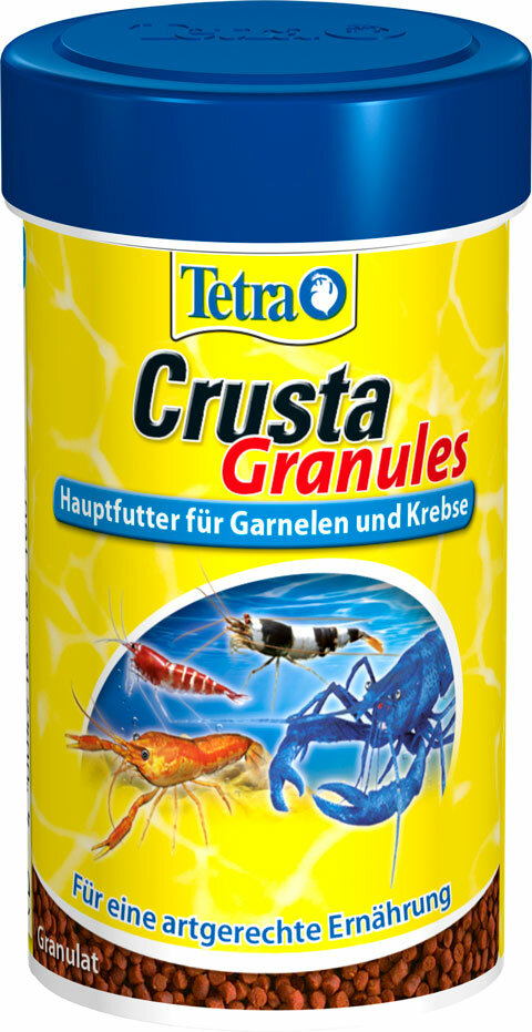 TETRA CRUSTA GRANULES корм гранулы для креветок и раков (100 мл х 6 шт)