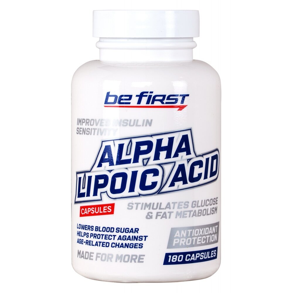 Be First Alpha Lipoic Acid, 180 капсул