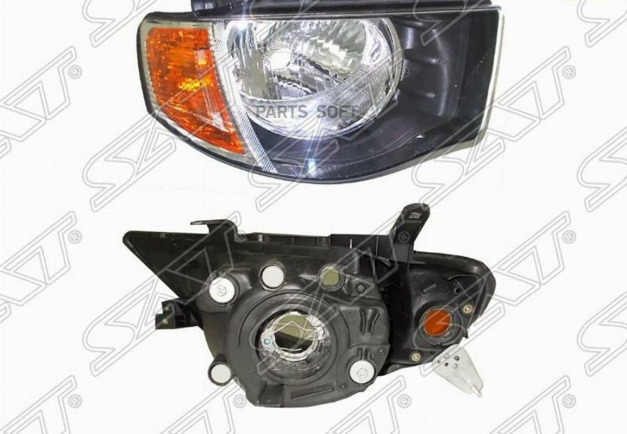 Фара Mitsubishi L200 07-14 / Triton 06-11 (Справа/ Галоген/ Ручная регулировка) SAT ST-214-1180R | цена за 1 шт