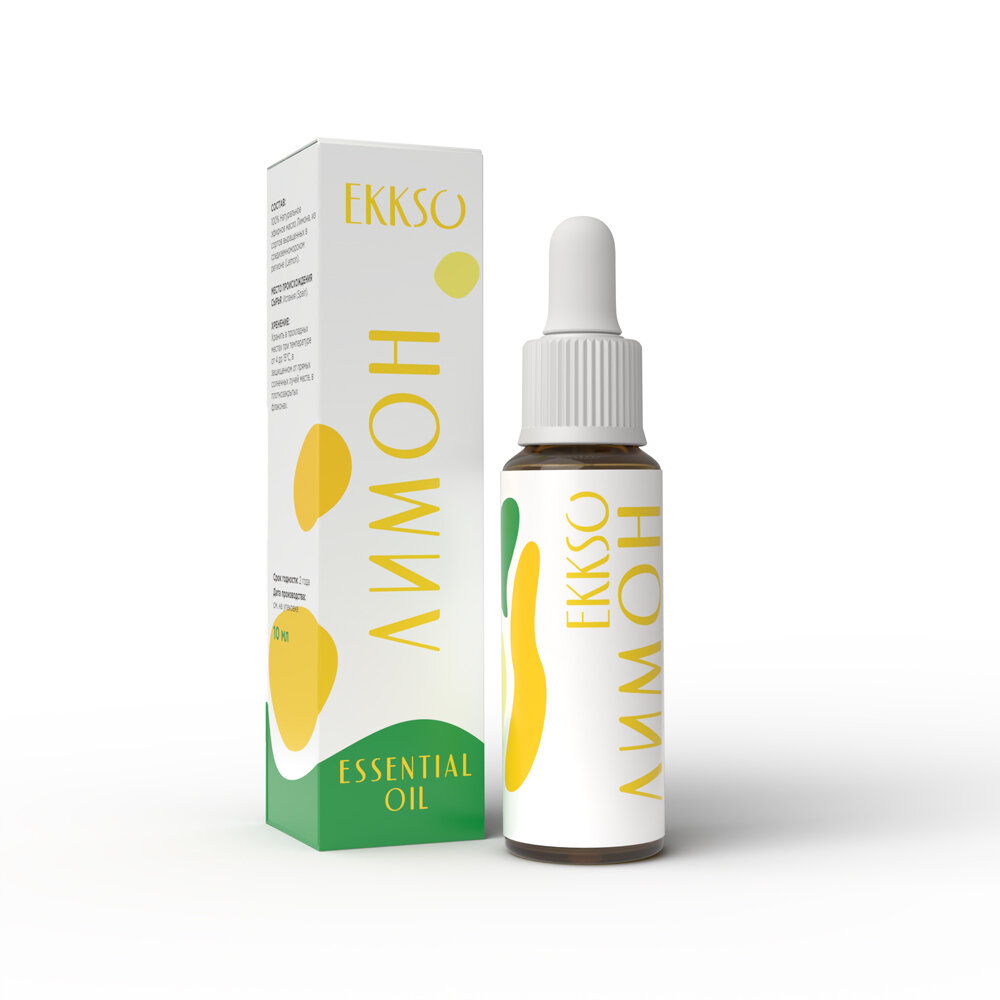 Эфирное масло Лимона средиземноморского от EKKSO объемом 10мл
