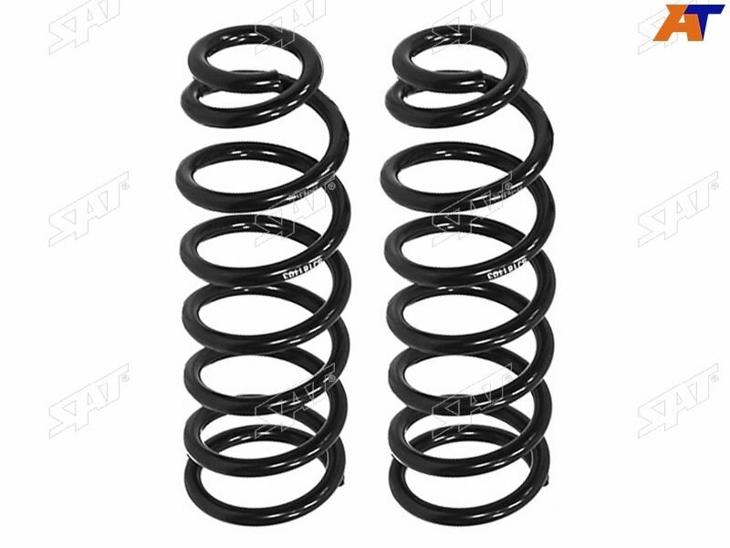 . SAT Пружина задняя Комплект (2 шт) для TOYOTA OPA #CT1# 00-05 / TOYOTA PRIUS NHW2# 03- 2WD