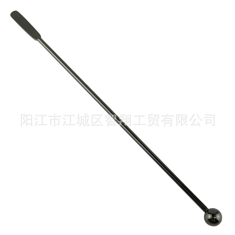 Мешалка для молочного чая с длинной ручкой, ложка для взбивания молочной смеси, креативная ложка для коктейлей из