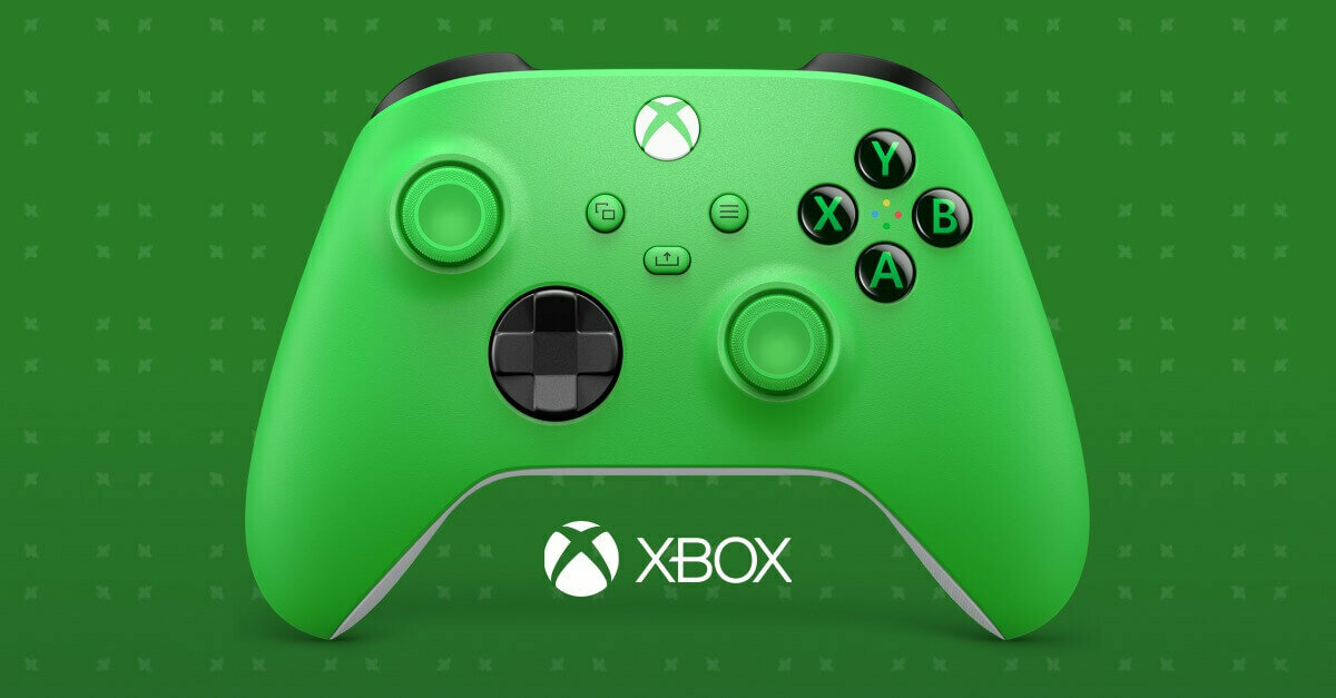 Геймпад Microsoft Velocity Green, для Xbox Series, оригинальный