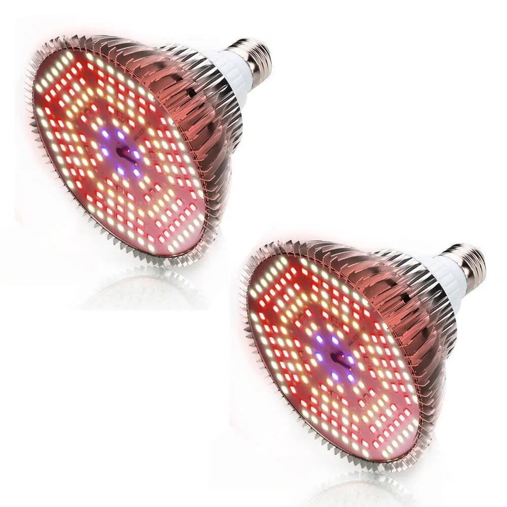 LVJING Фитолампа 100Вт/120Вт 2PCS 120W