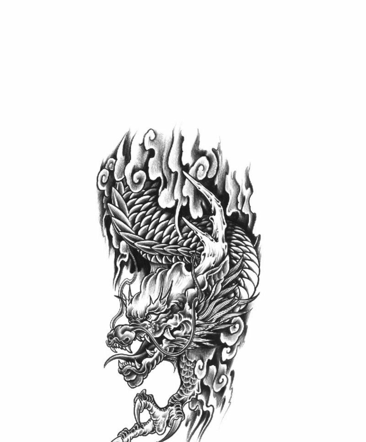 Временные переводные татуировки для взрослых, водостойкая тату-наклейка на тело, tatoo