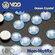 Стразы VDD Ocean Crystal SS30 (288pcs), Синий, 045 Blue Opal