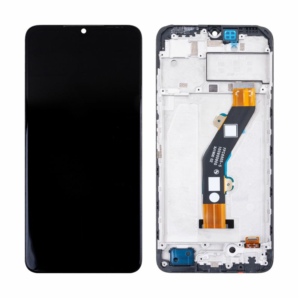 Дисплей / экран для смартфона Tecno Spark 10 4G модуль Черный - OR