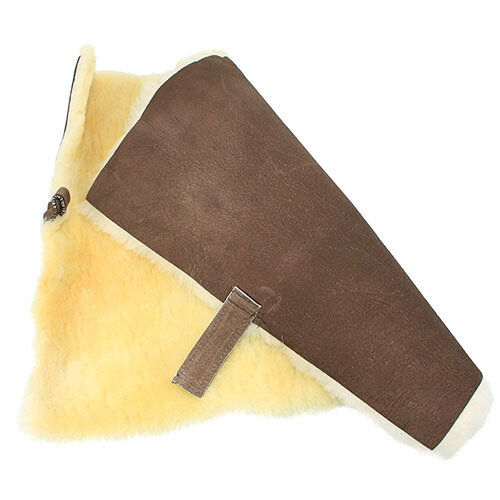 Коврик из овчины (коричневый)