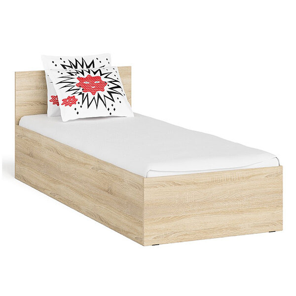 Кровать Мори 0800, цвет дуб сонома