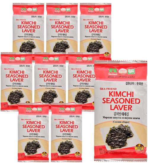 Морская капуста суш. обжар. кимчи Морской друг 9шт*5 г, Корея ER-52 113-851190