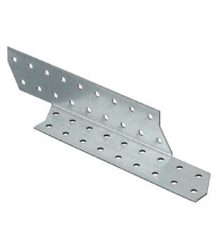 Держатель балки левый оцинкованный 250х40х40х2 мм (5 шт.)