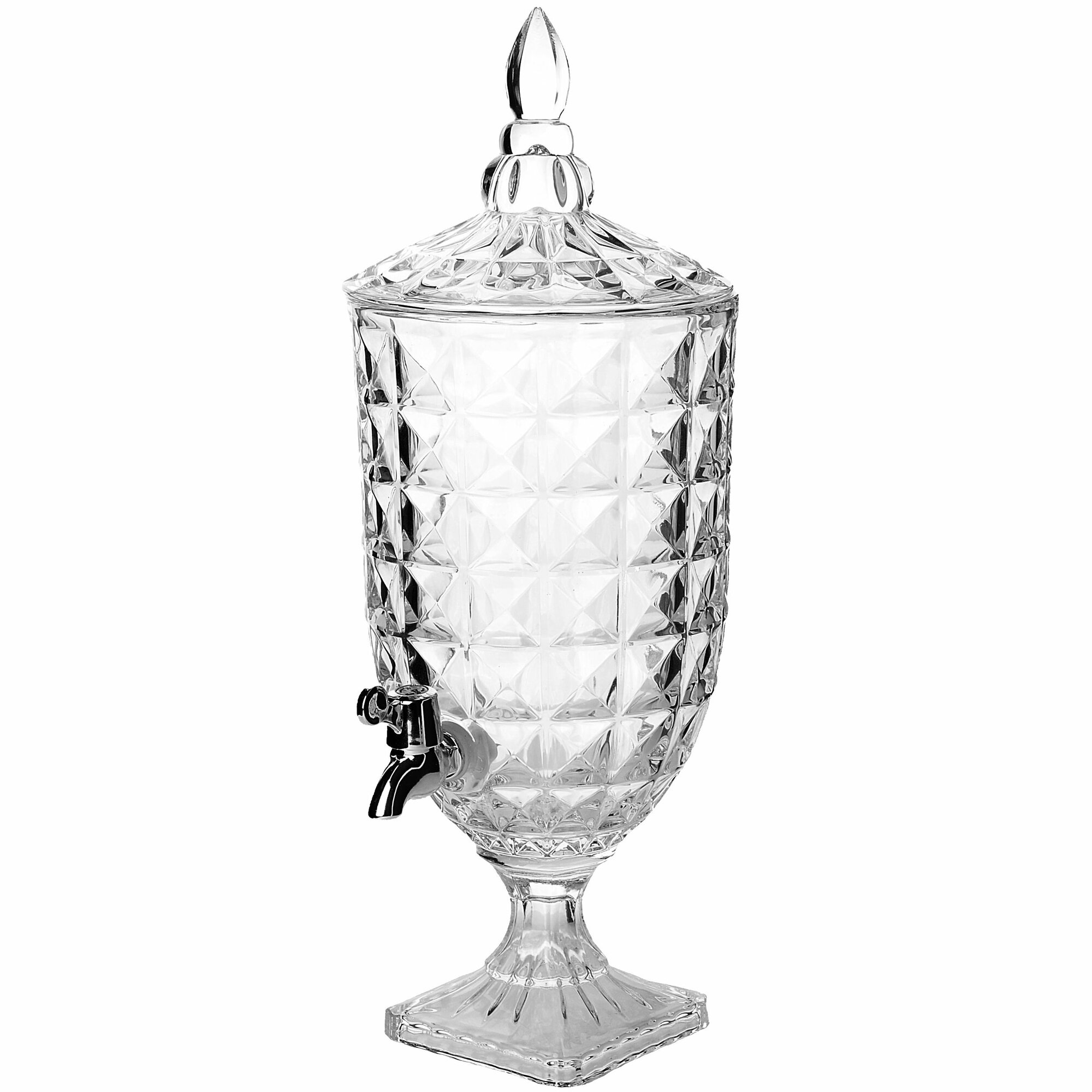 Лимонадница 4,8л стекло/пластик LR 30863 KSMB-30863