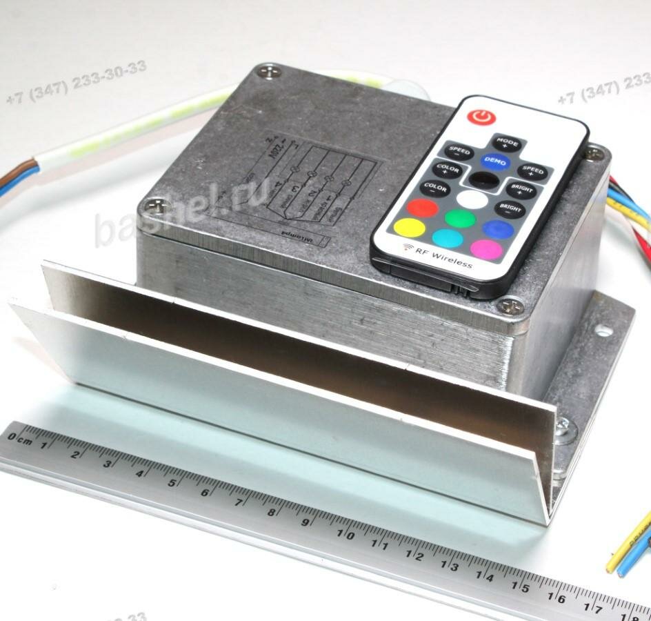 220V, 3500W LS-iMLamp4D-AC-3500 (вых. 4х4 А, ДУ в комплекте, IP54), Контроллер для белт-лайта, Ledsib