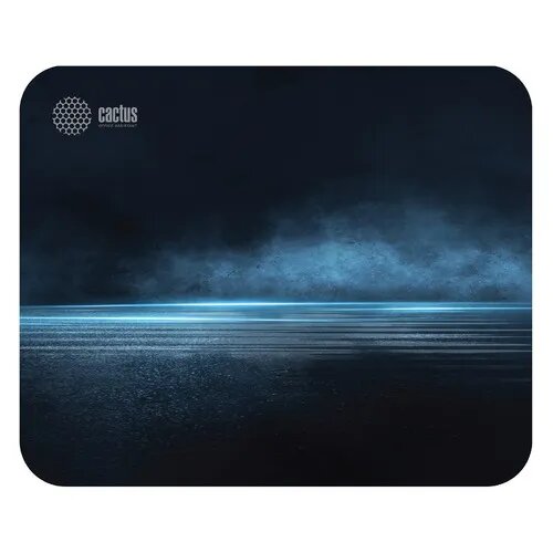 Коврик для мыши Cactus Dark Sea ткань, 220х180х2мм [cs-mpc-p03xs]